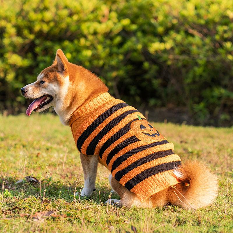 Halloween Dog Sweaters Pet Costume Warm Leisure Sweater Cosplay Clothe ...